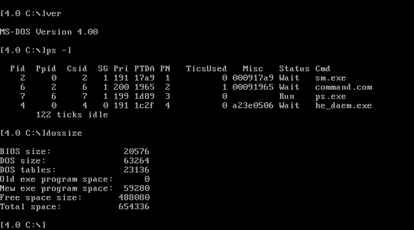 Multitasking DOS 4 - DisNCord Community Wiki